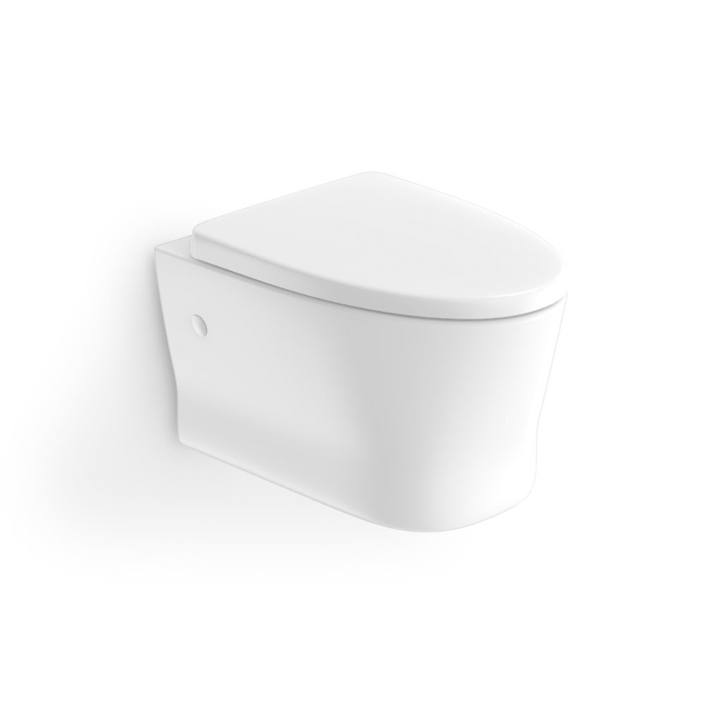 American Standard Loven wall hung EWC 7" with seat cover - Jain Impex